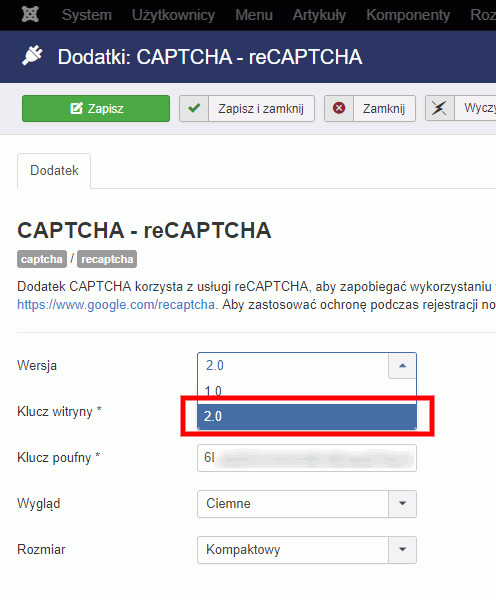 JAK WŁĄCZYĆ RECAPTCHA W JOOMLA I ZABEZPIECZYĆ FORMULARZ KONTAKTOWY - JOOMLA GURU